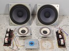 WHARFEDALE LINTON XP2 LOUDSPEAKERS Pair of Woofers Midrange and single ...