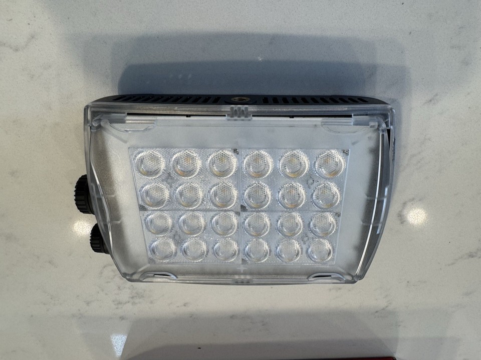 Manfrotto CROMA2 Bi-Color On-Camera LED with Gel Diffuser | eBay