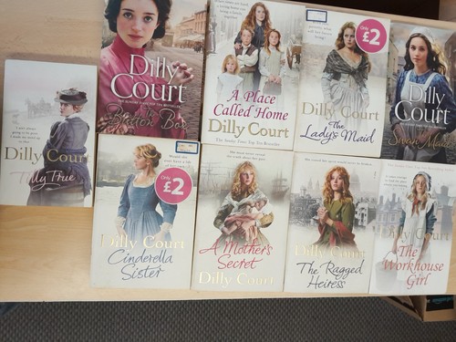 Dilly Court Job lot, Book Bundle Womens Fiction Historical Paperback x9 ...