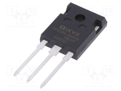 Diode: Rectifier 2x15A Tube THT 300V Ifsm: 240A TO247-3 DPG30C300HB ...