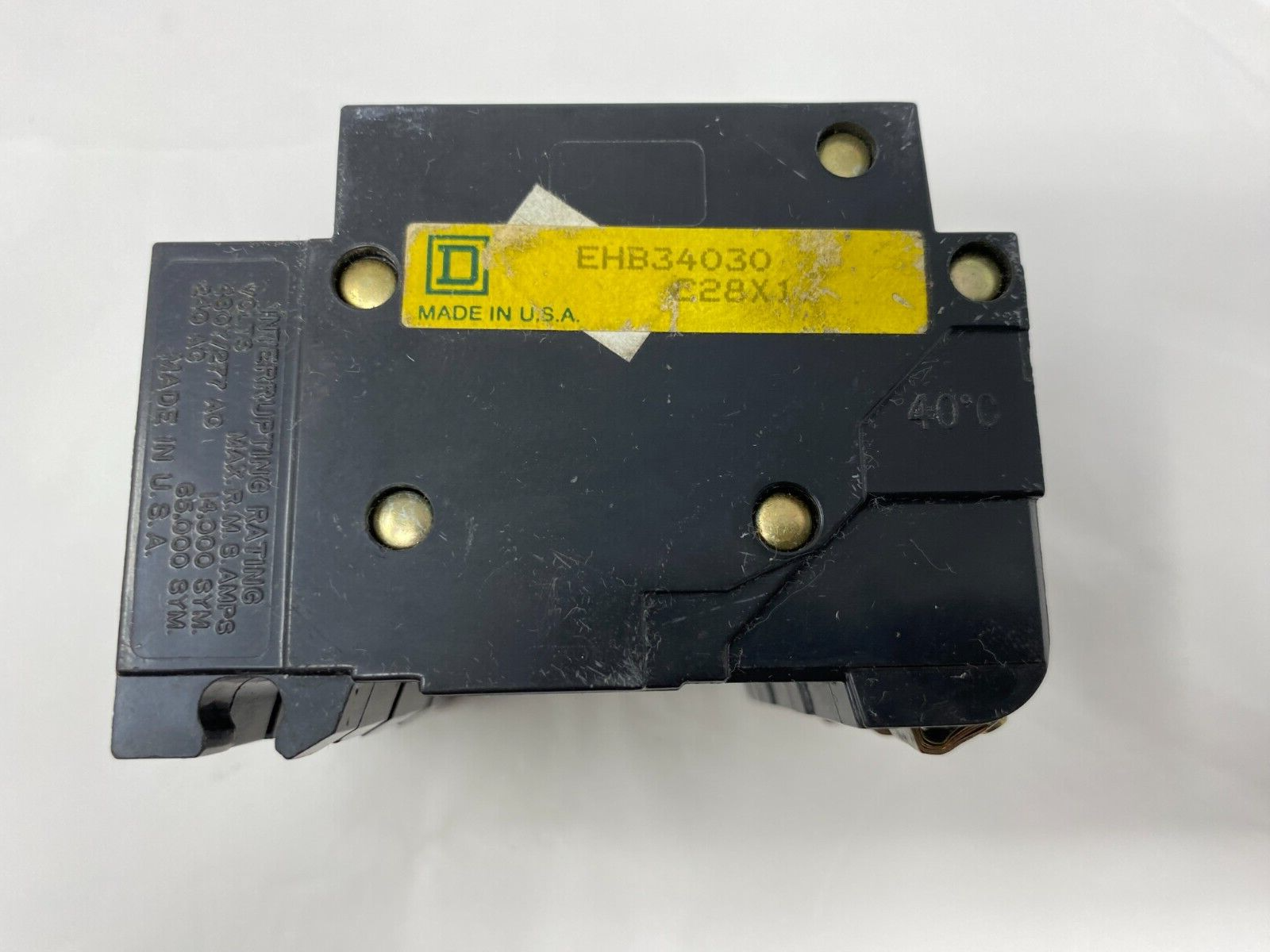 Square D Schneider Electric EHB34030 3P 3PH 30A 480Y/277V Circuit ...