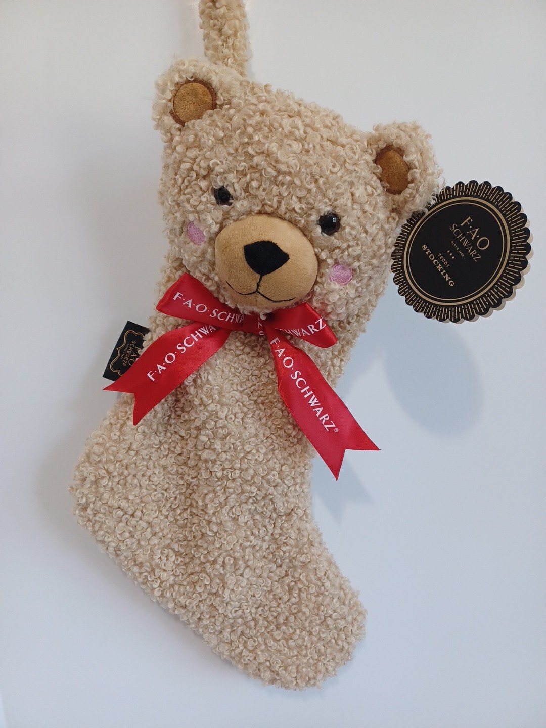 FAO+Schwarz+Teddy+Bear+Stocking for sale online | eBay