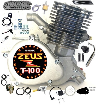 2 Stroke Real POWER Motorized Bicycle Engine Motor Complete Kit | eBay