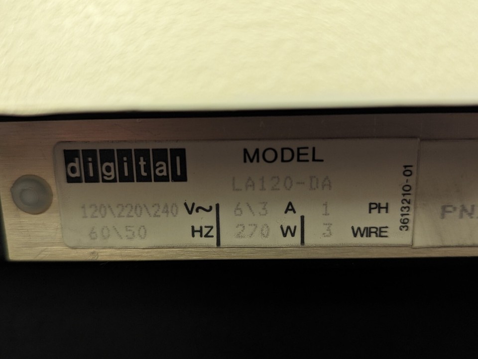 DEC LA120-DA / DECWRITER III Teletype/Teleprinter | eBay