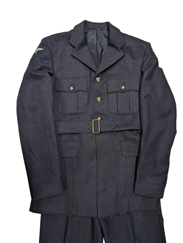RAF No1 SD Uniform Jacket & Trousers 38Ch 32"W 31"L RAFAC Goodwood ...