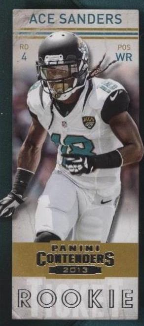 2013 Panini Contenders - Ace Sanders #102 (AU, RC) for sale online | eBay