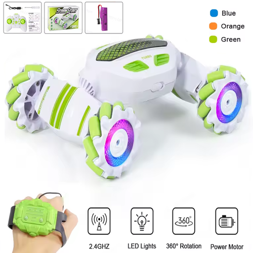 4WD Hand Gesture Sensing 360° RC Stunt Car Off-Road Remote Control ...