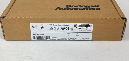 NEW Unopened Allen-Bradley 5069-OW16 Compact 5000 Relay Output Module ...