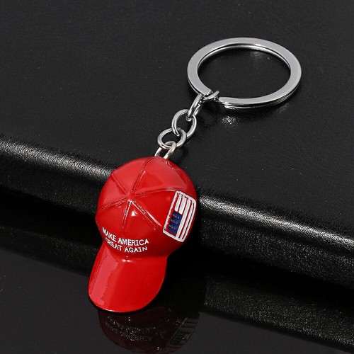Donald Trump Keychain Maga Hat American Flag Make America Great Again ...