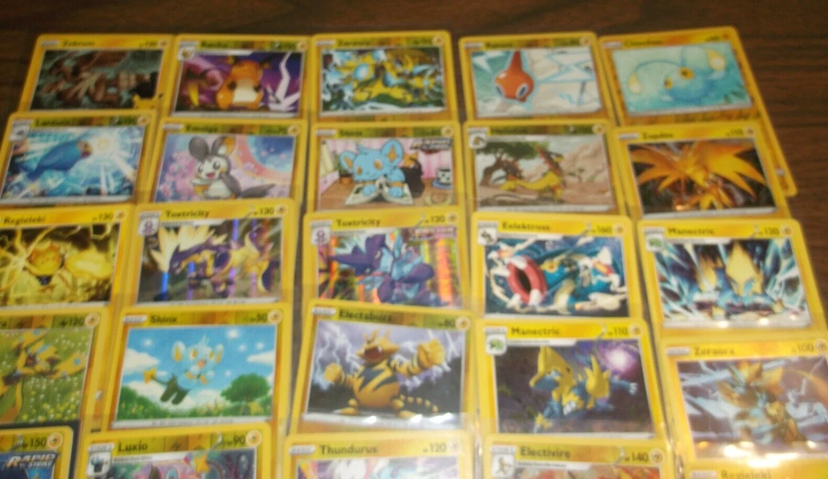 Electric Type Pokemon Cards Ex