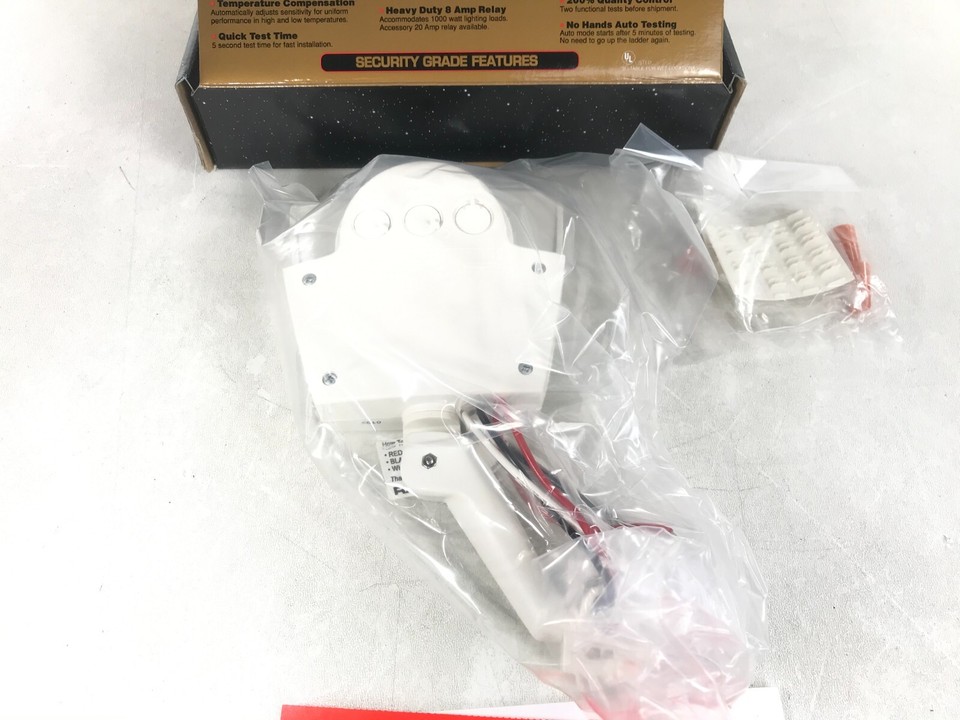 RAB Lighting Stealth STL200W Outdoor 200° Motion Sensor 1000w 120v ...