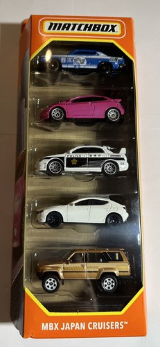 Matchbox MBX Japan Cruisers 5 Pack Skyline, Civic, Impreza, 3 & 4Runner ...