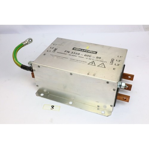 Schaffner FN 3359-600-99 Filtre alimentation (P121.3) | eBay