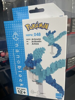 Nanoblock Articuno Building Kit 170 Pieces Pcs Nano Blocks Pokemon ...