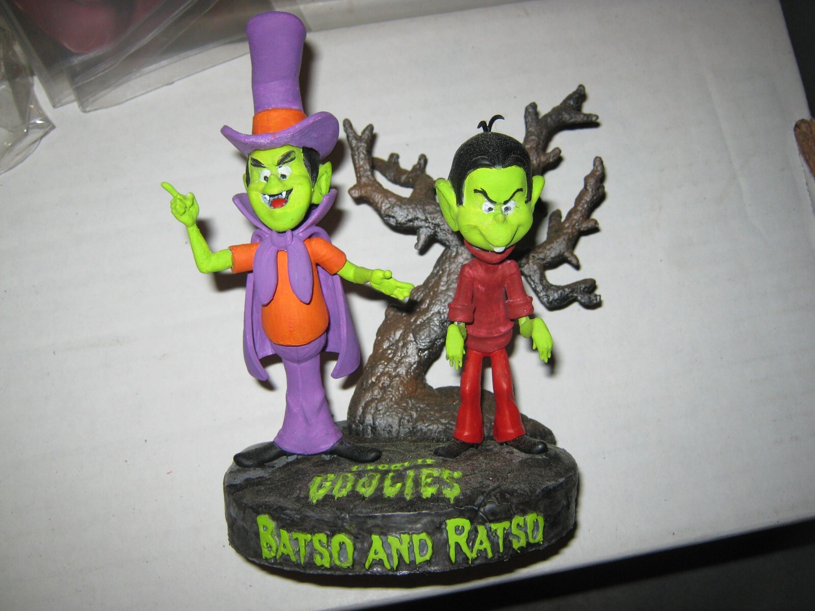 Painted Resin 3D printed Groovie Goolies Horror Model Kit 5inch Batso ...