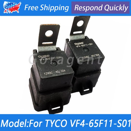 2PCS For TYCO VF4-65F11-S01 12VDC 40/30A Automotive Relay 5Pins US | eBay
