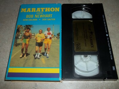 Marathon Bob Newhart VHS Movie | eBay