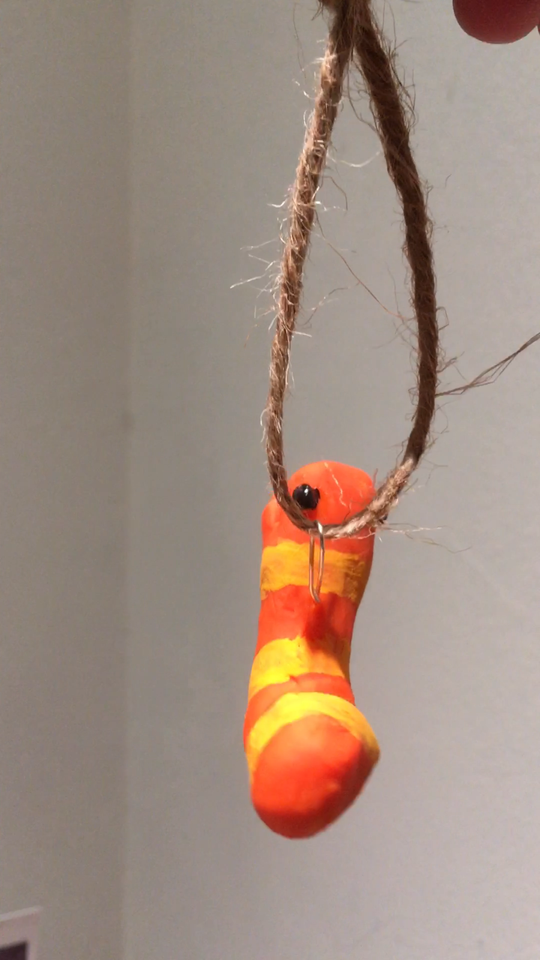 slimey worm ornament sesame street muppet cute Christmas decoration ...