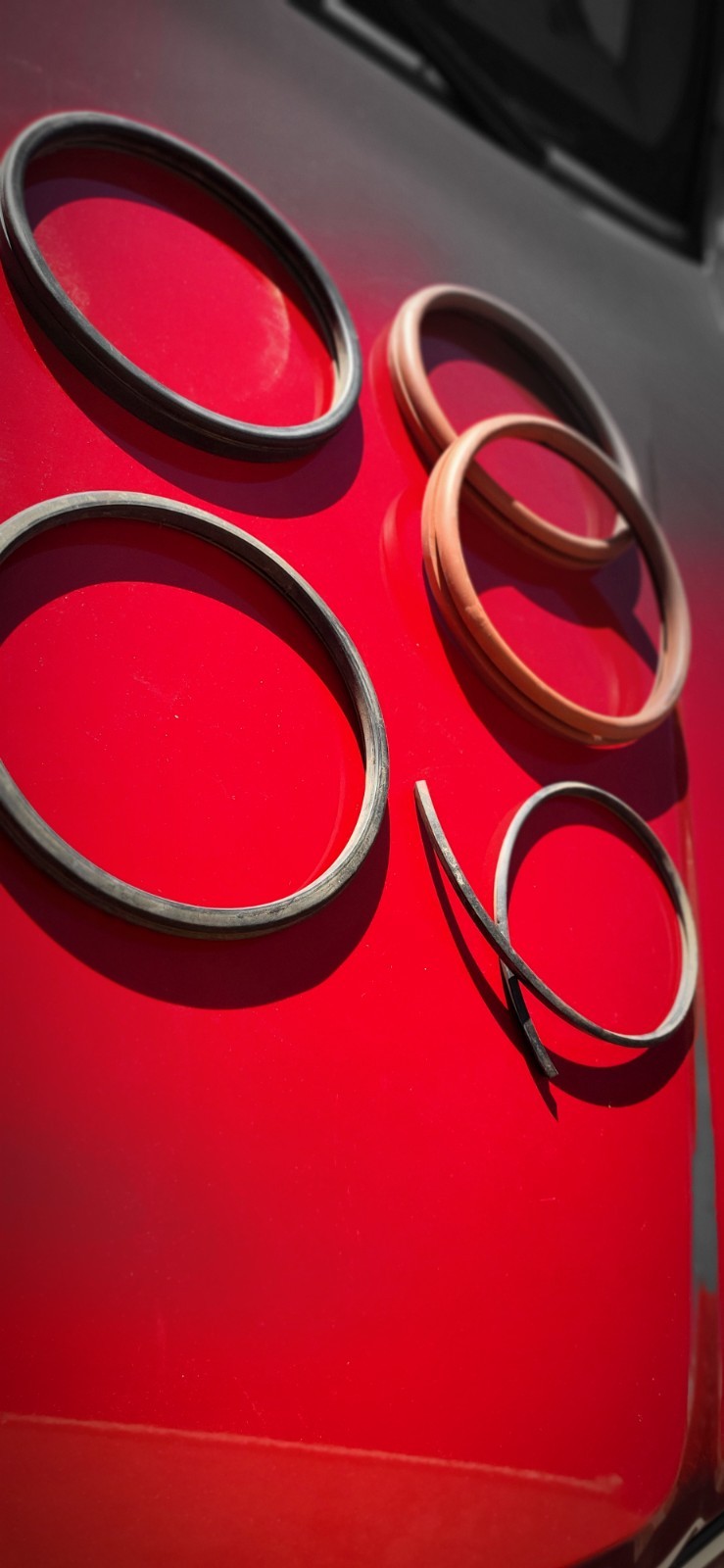 vintage traffic light lens gaskets 5 one $$ | eBay