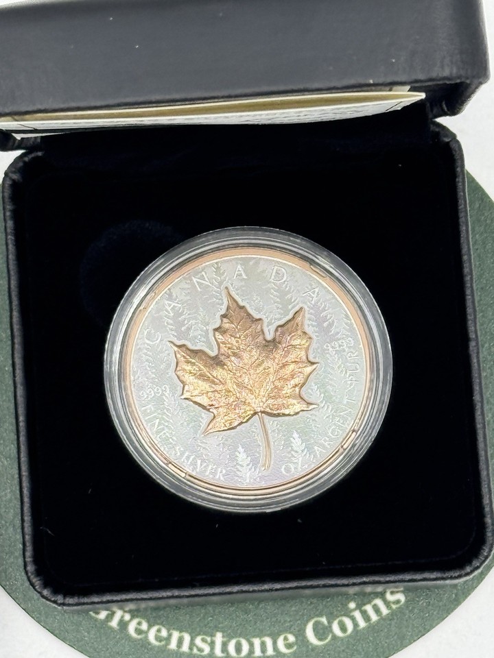 2025 Canada Silver Maple Leaf Ultra High Relief 1 oz Silver Proof w ...