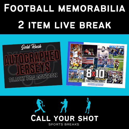 Pittsburgh Steelers 2 Autographed Items Box Break - 2024/2025 Gold Rush ...