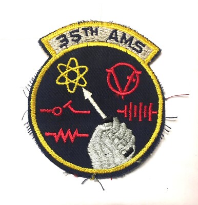 Military Patch USAF 35th AMS | eBay