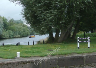 Photo 6x4 River Severn by Diglis Bottom Lock, Worcester A Viking Afloat ...