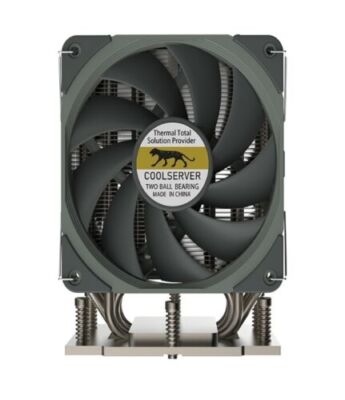 AMD EPYC 9004 CPU 4U SP5 Cooler Fans 5 tubes Nickel plating on copper ...