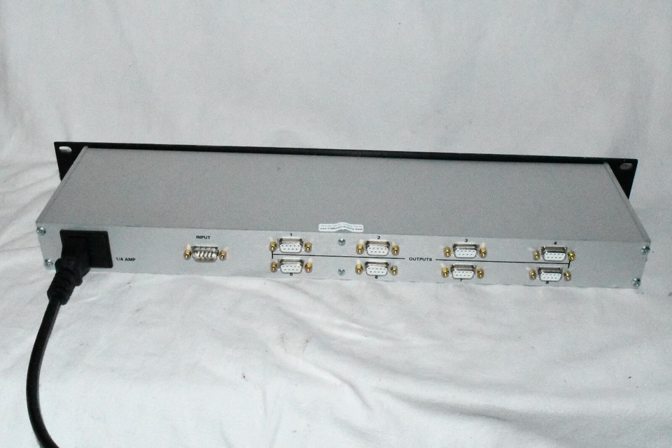 ESE ES-249 1x8 ASCII RS232 Time Distribution Amplifier Very Rare w6c | eBay