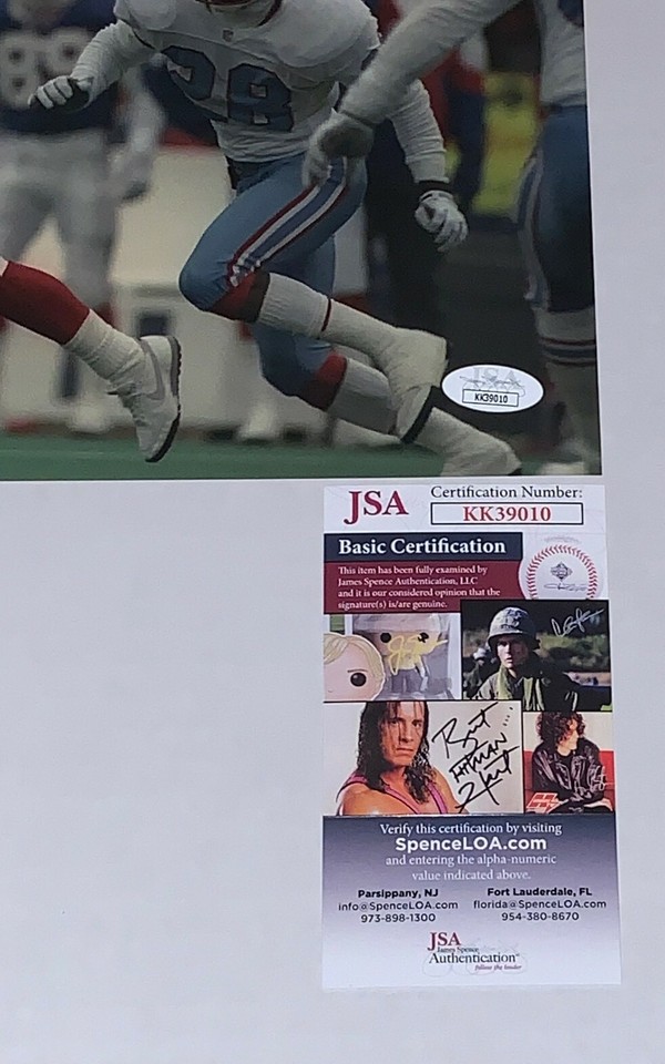 Don Beebe signed Buffalo Bills 11x14 photo autographed JSA | eBay