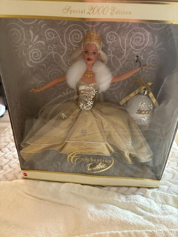 Rare Martell SPECIAL 2000 EDITION BARBIE CELEBRATION BARBIE DOLL 28269 ...