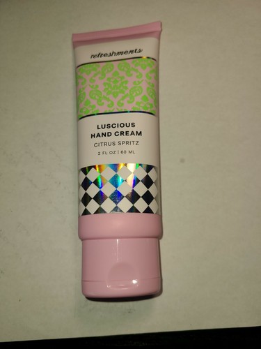 Refreshments Luscious Hand Cream Lotion Citrus Spritz NEW FULL SIZE | eBay