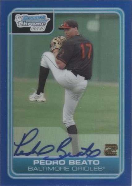 2006 Bowman Draft Picks & Prospects - Chrome Draft Picks Blue Refractor ...