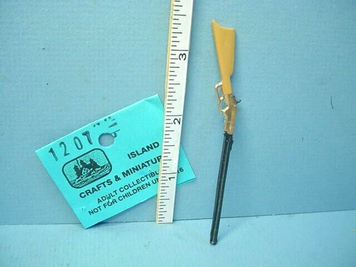 Miniature Winchester Rifle #1207 Island Crafts 1/12 Scale | eBay