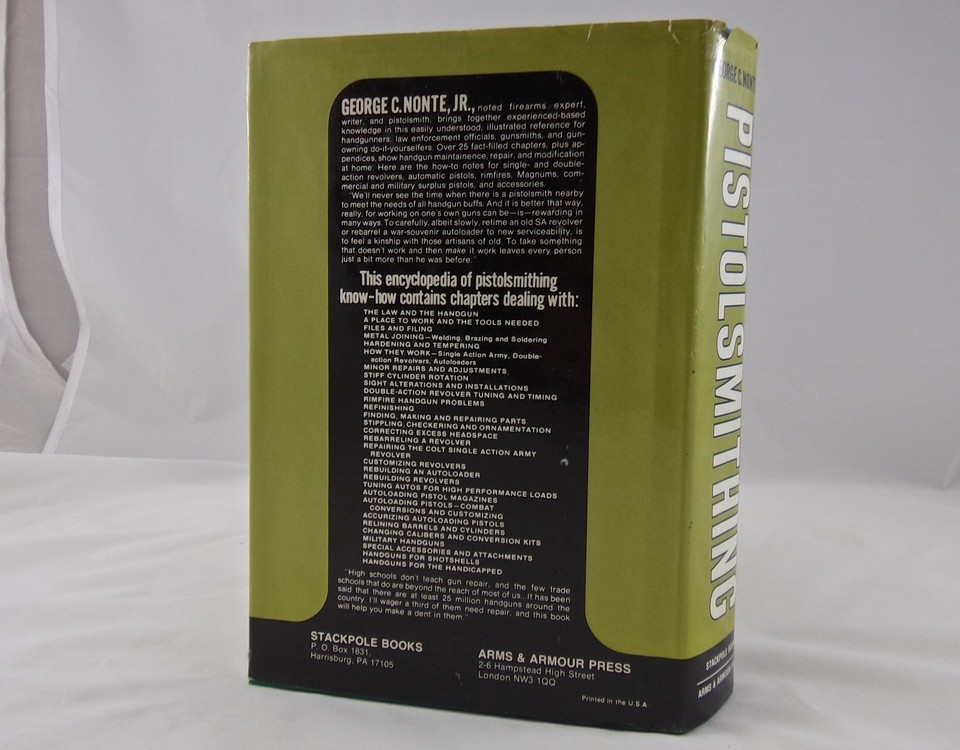 PistolSmithing Book Illustrated Reference Hand Guns | eBay