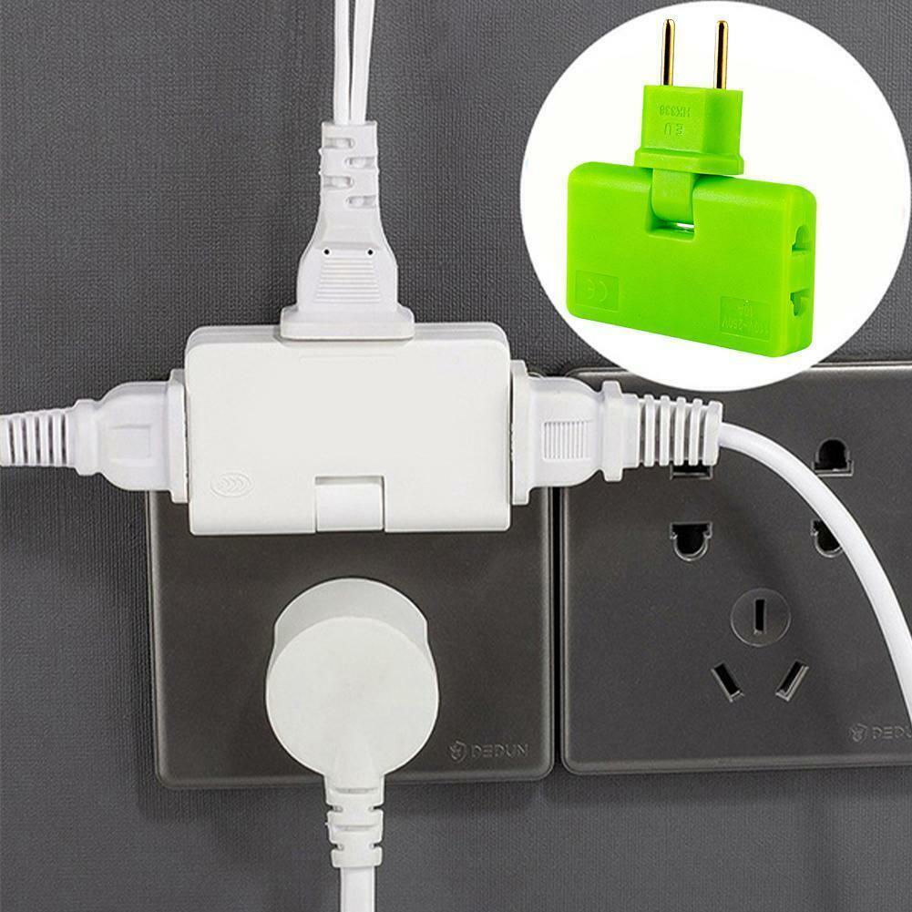 Rotate Plug Eu Converter One In Three 180 Degree Extension Convenient ...