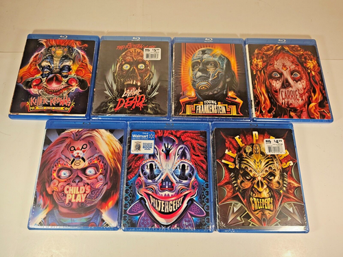 Classic Horror Halloween Collection Mexifunk exclusive Artwork Bluray ...