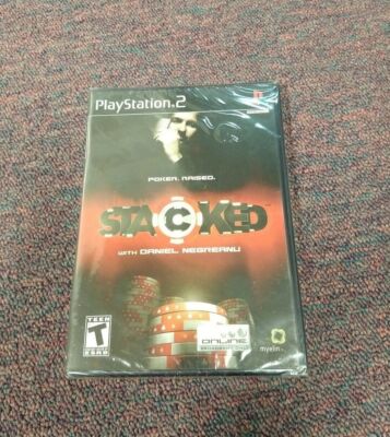 Stacked with Daniel Negreanu (Sony PlayStation 2, 2006) PS2 ...