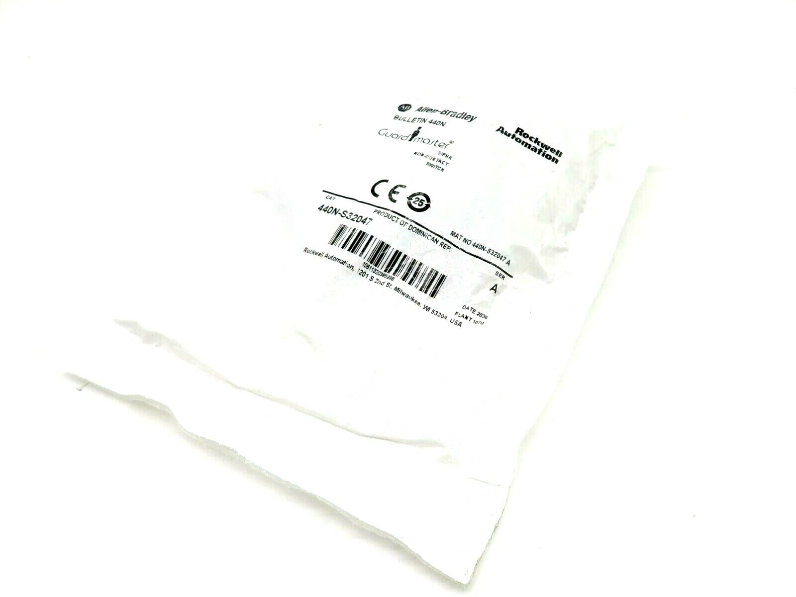 Allen-Bradley Guard Master 440n-s32047 SIPHA Gd2 Safety Switch ...