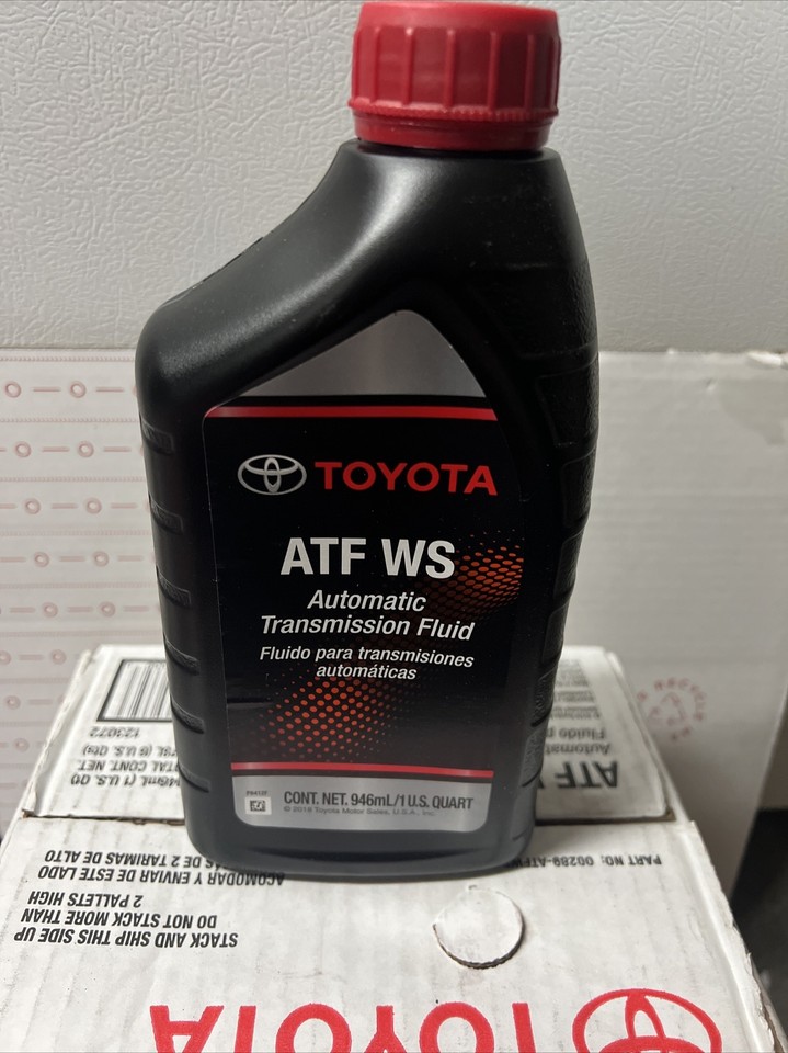6 NEW GENUINE TOYOTA LEXUS ATF WS TRANSMISSION FLUID 00289-ATFWS OEM 6 ...