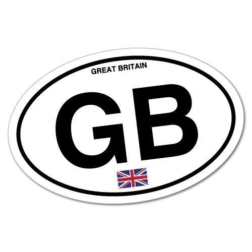 Great Britain GB Country Code Sticker | eBay