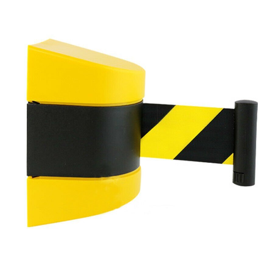 10m Barrier Tape Hazard Safety Warning Crowd Control Retractable ...