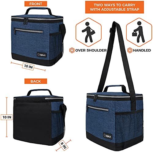 Extra Large Insulated Lunch Box Men Women Lunch Bag for Work Leakproof ...