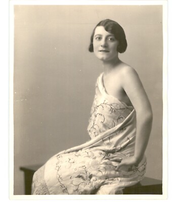THEATER Performer Actress ELSA GARAY Portrait Vintage 1920s Press Photo ...