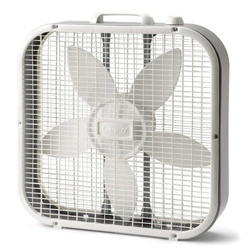 Lasko B20200 Portable Electric Box Fan - White 647489601238| eBay