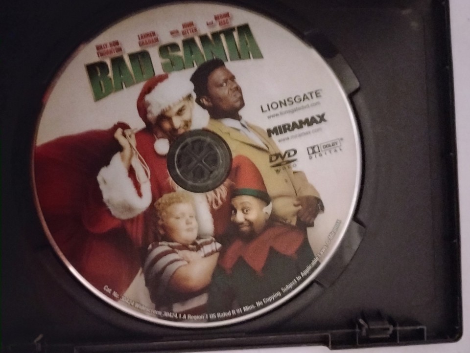 Bad Santa DVD Starring Billy Bob Thornton, Bernie Mac 786936240467| eBay