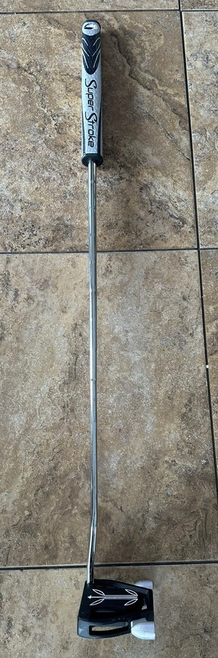 DEMO LH T7 Men's Twin Engine Black Mallet Golf Putter Steel 35 Inches ...