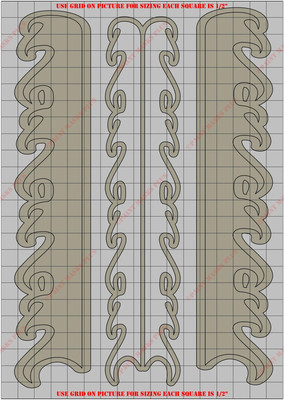 FLA1301S Big Flames Solvent Based Vinyl Masking/ Stencil Kit | eBay