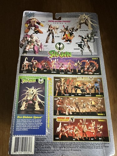 EXO-SKELETON SPAWN McFarlane Toys Deluxe Edition Ultra-Action Figure ...