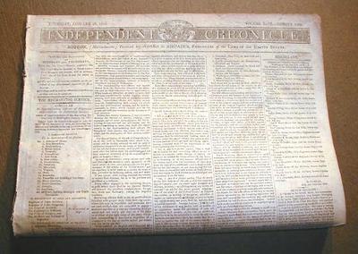 Rare original WAR of 1812 newspaper dated between 1812 & 1815 over 200 ...